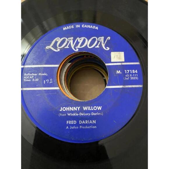 Media | Fred Darian Johnny Willowstrong Man M17184 45rpm Vg R1 | Poshmark